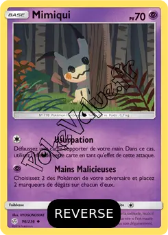 PokeValue.be - Carte Pokémon Mimiqui Reverse n°96, série Éclipse ...